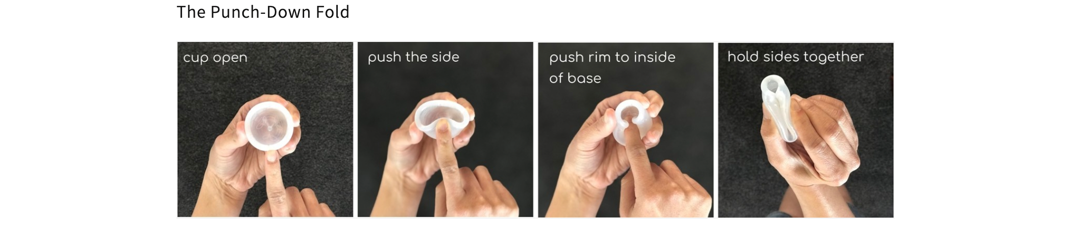 How To Insert A Menstrual Cup